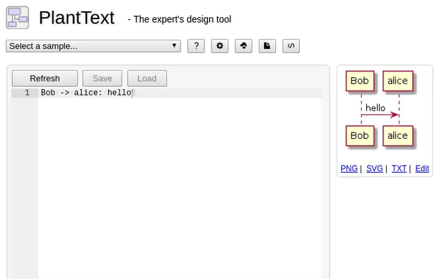PlantText: PlantUML based on-line UML editor (text to UML) with ...
