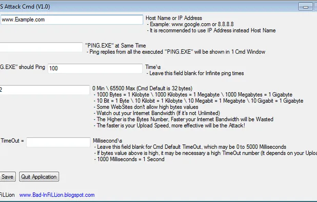 Fast DDoS Attack Cmd: Network Stress Testing tool! A Ping tool based on ...