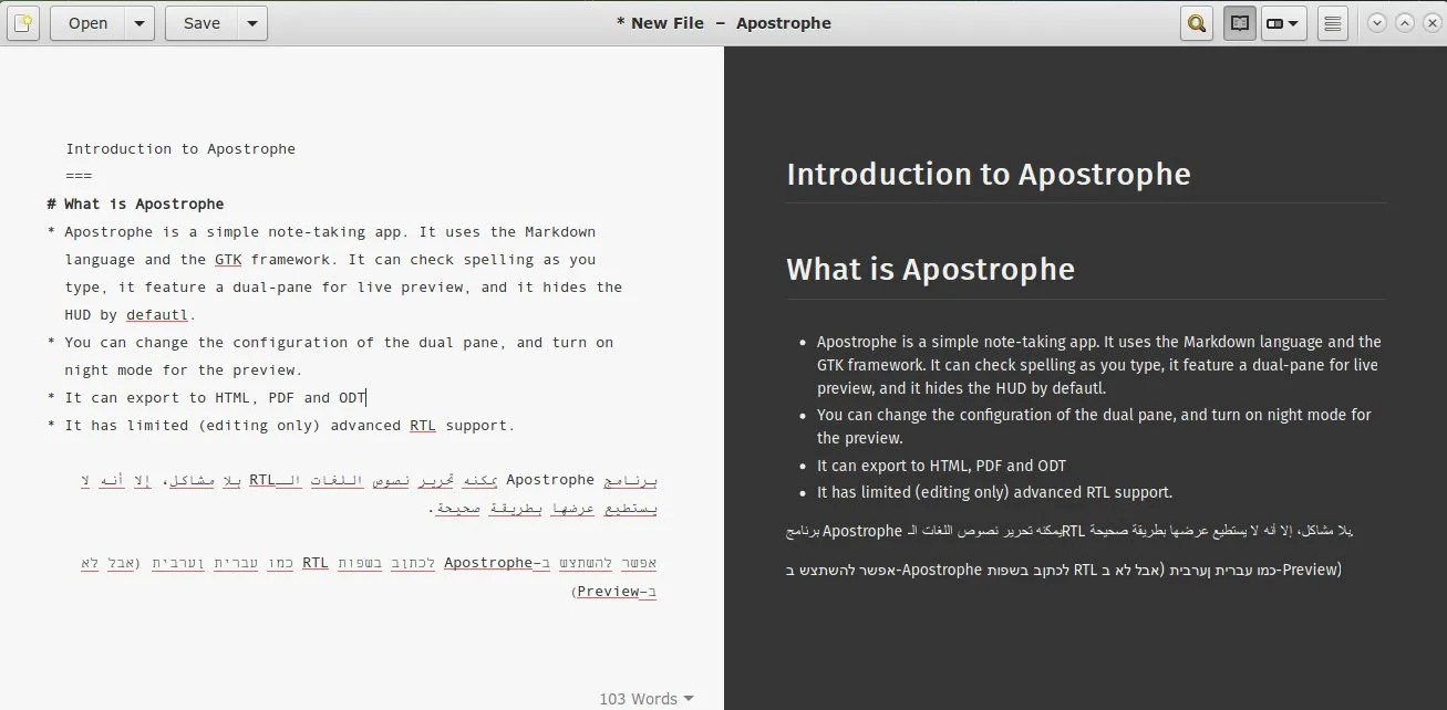 Apostrophe Alternatives: Top 10 Text Editors | AlternativeTo