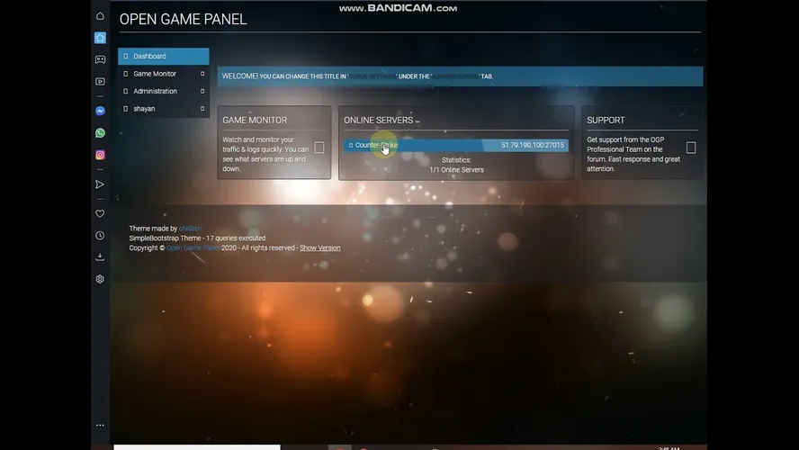 Open Game Panel (OGP): The Open Game Panel (OGP) is an open source game server control panel ...