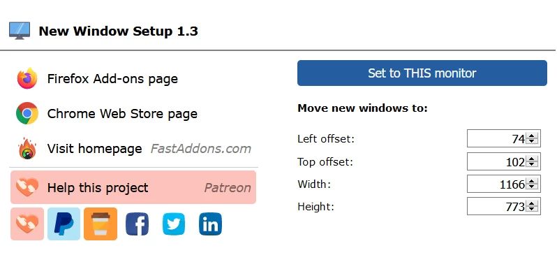 New Window Setup Alternatives and Similar Extensions & Add-Ons ...