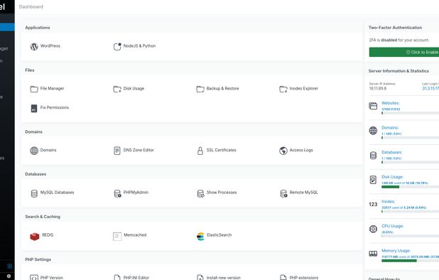 OpenPanel: Linux web hosting control panel | AlternativeTo