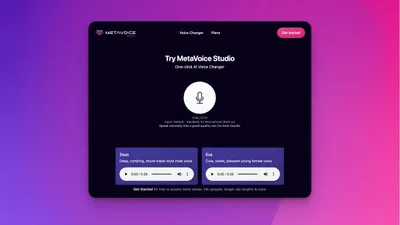 MetaVoice Studio: Reviews, Features, Pricing & Download | AlternativeTo