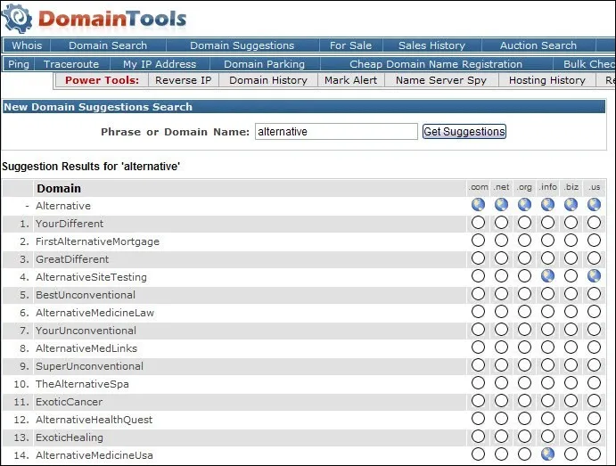 Domain Suggestions Alternatives and Similar Sites & Apps | AlternativeTo