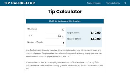 Quick Tip Calculator Alternatives and Similar Apps | AlternativeTo