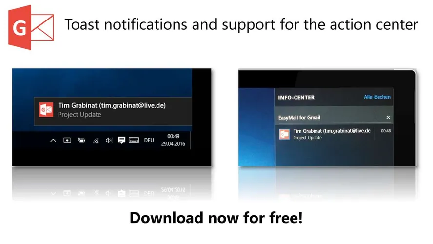EasyMail for Gmail: EasyMail is automatically loading the Google Mail ...