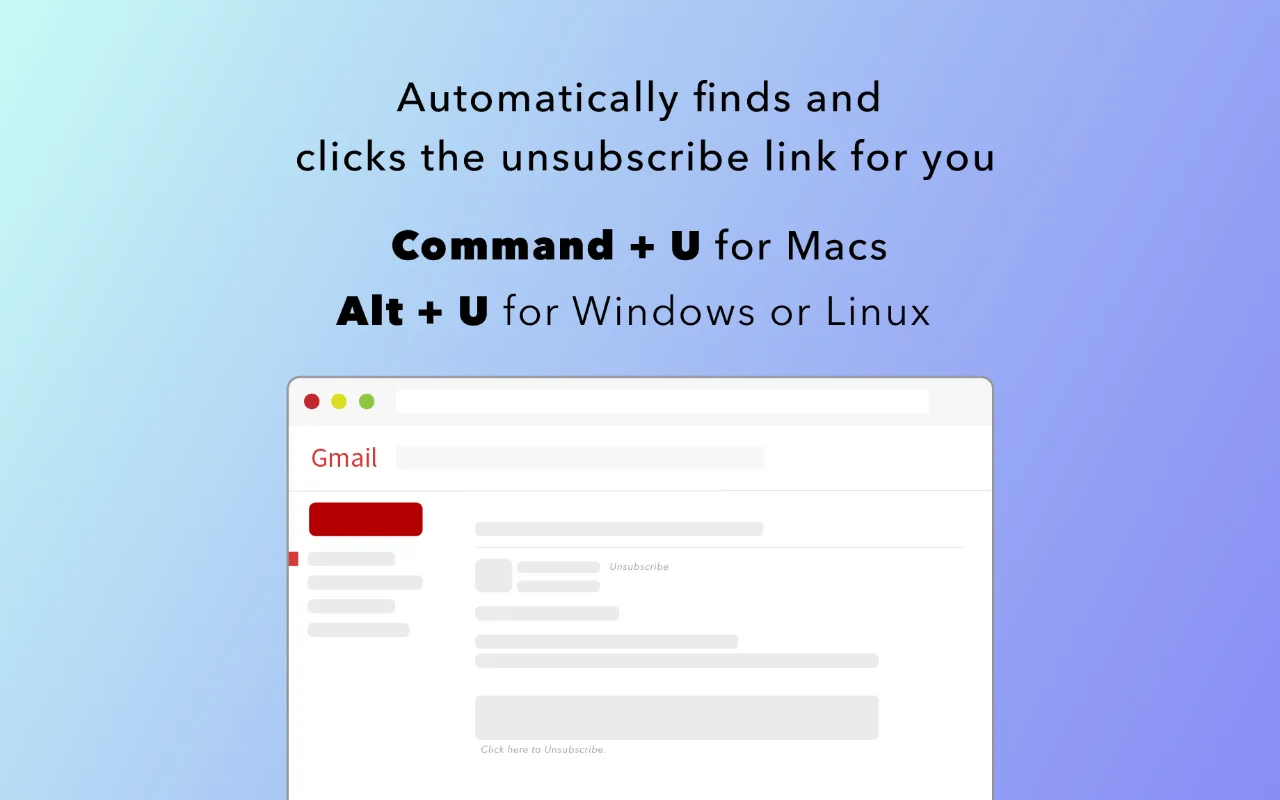 Gmail Unsubscribe Extension Alternatives and Similar Extensions & Add-Ons | AlternativeTo