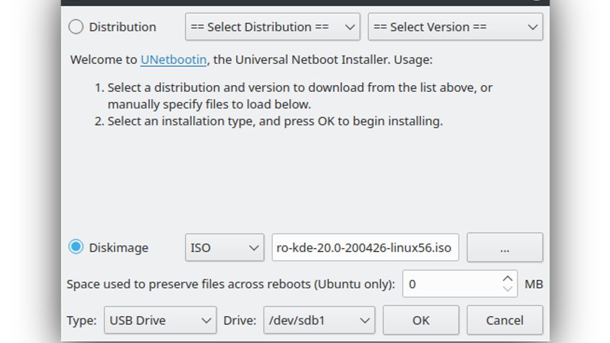 UNetbootin: Cross-platform tool to create bootable USB drive or create Live USB drives with ...