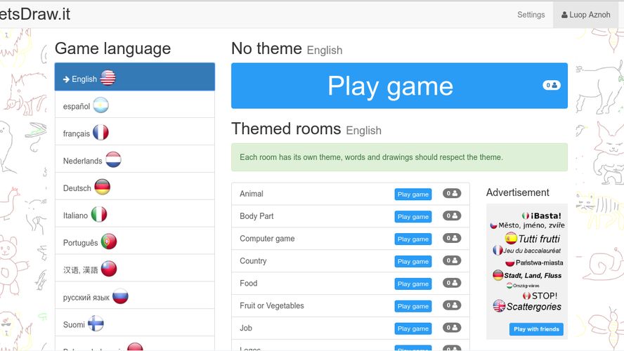 LetsDraw.It: Multiplayer online drawing game where you can guess what ...