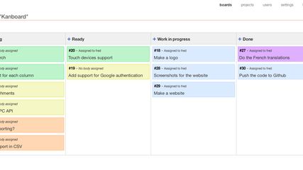 Kanboard: Free and open source Kanban project management software ...