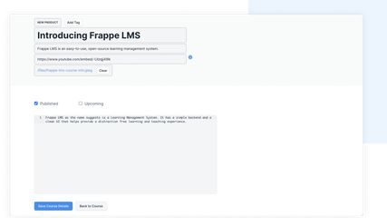 Frappe LMS: Easy to use, open-source Learning Management System | AlternativeTo