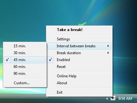 EyeDefender: Freeware rest reminder designed | AlternativeTo