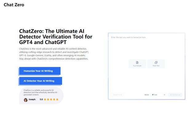 Chat Zero: The Ultimate AI Detector and BypassGPT Tool for ChatGPT ...