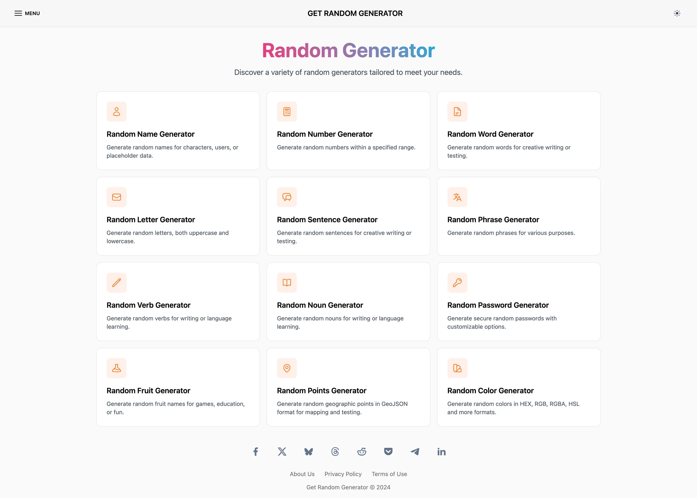 Get Random Generator Alternatives and Similar Sites & Apps | AlternativeTo