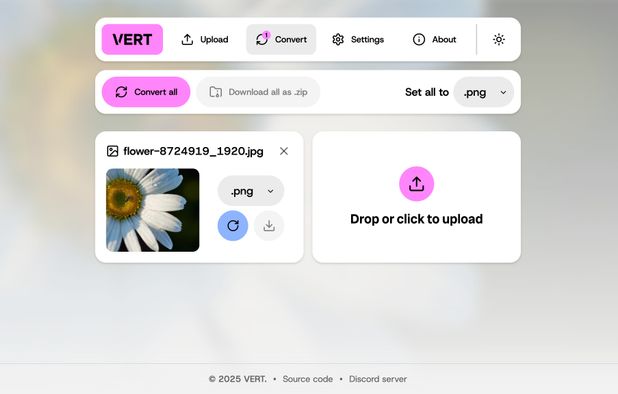 VERT.sh: Online file converter that processes files on your device instead of the cloud ...