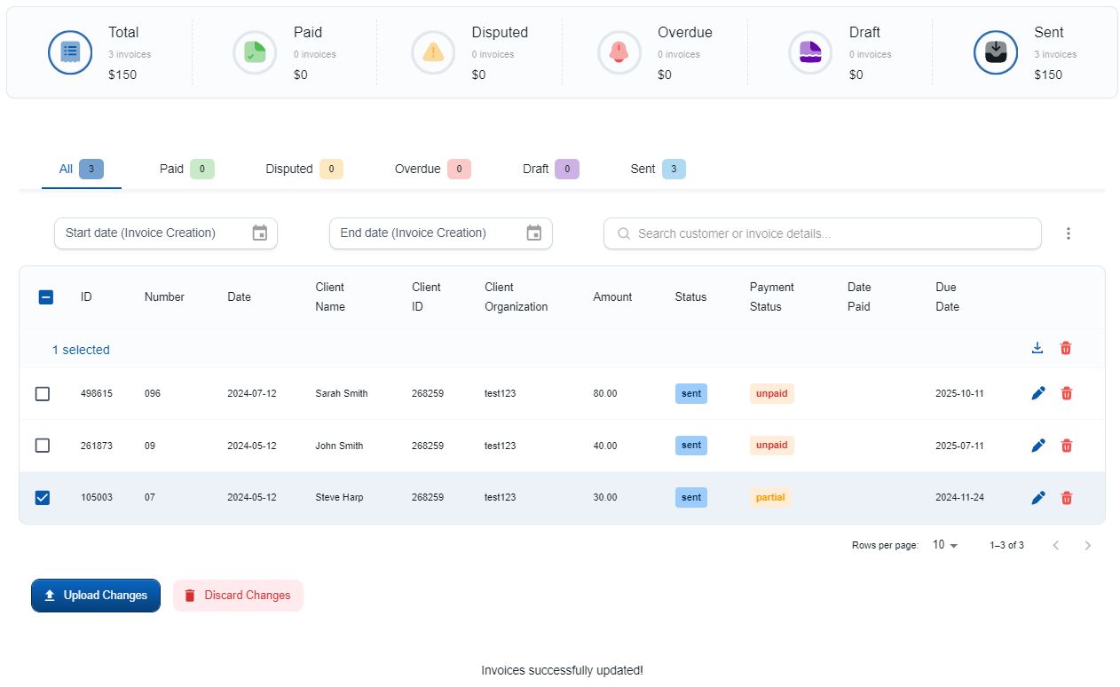 Invoices Up: Allows you to bulk upload and edit invoices in three easy ...