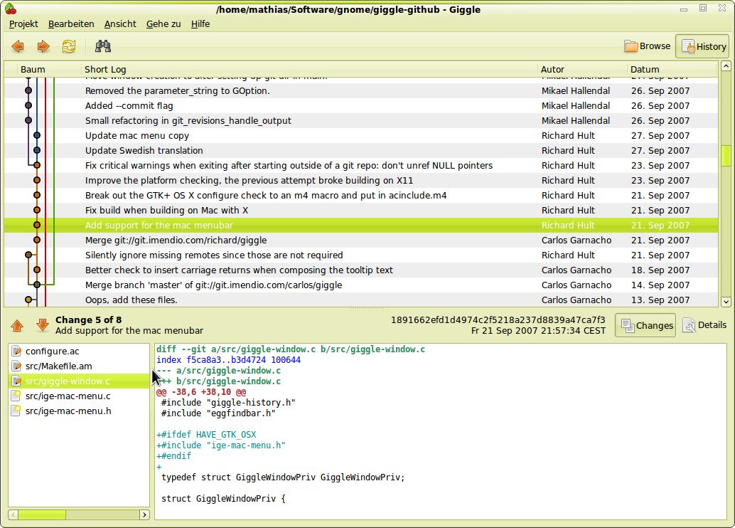 Giggle Alternatives: 25+ Git Clients & Similar Apps | AlternativeTo