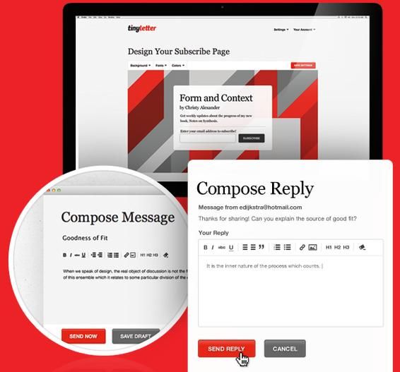 TinyLetter Alternatives and Similar Sites & Apps | AlternativeTo
