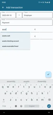 NanoLedger: Data entry app for plain text accounting | AlternativeTo