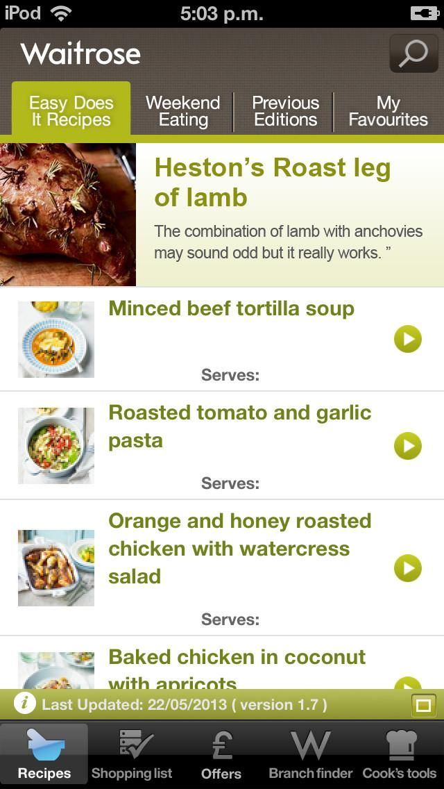 Waitrose Alternatives and Similar Apps / Services | AlternativeTo