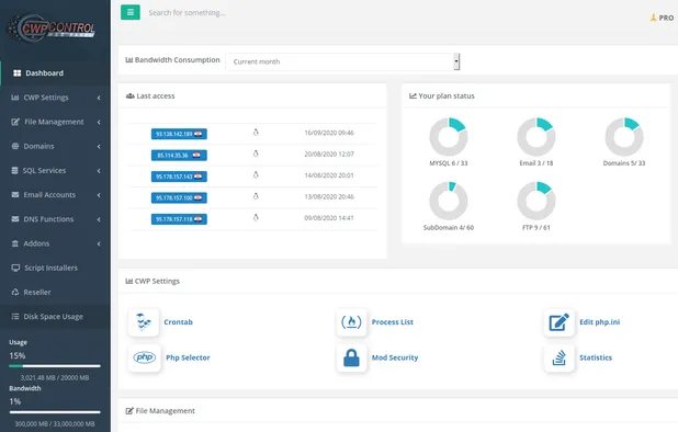 Control-WebPanel: (CWP) is a highly advanced web | AlternativeTo
