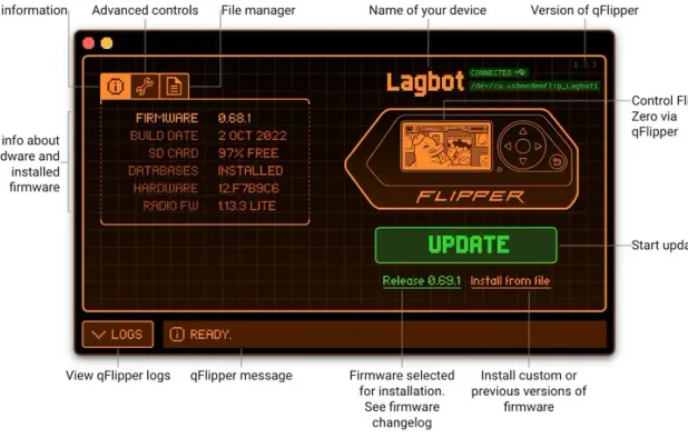 qFlipper: Desktop application for updating Flipper Zero firmware via PC | AlternativeTo