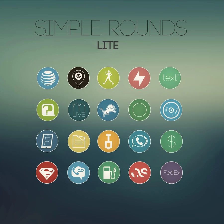 Simple Rounds Lite Icon Pack Alternatives and Similar Apps | AlternativeTo