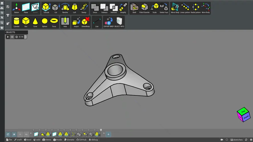 JSketcher: Parametric 2D and 3D CAD modeler running client side in the web browser | AlternativeTo
