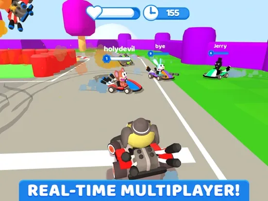 Smash Karts: Free io Multiplayer Kart Battle Arena game. Drive fast ...