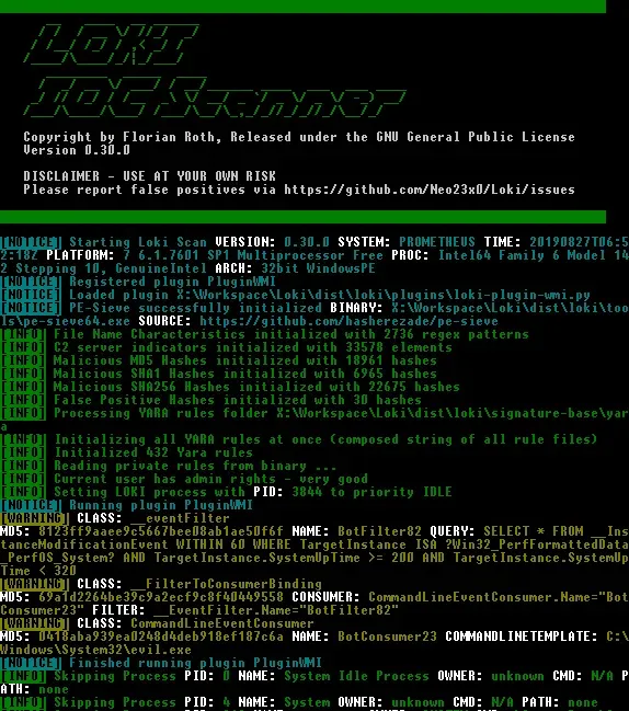 LOKI Free IOC Scanner: LOKI is a free and simple IOC - "Incidents of ...