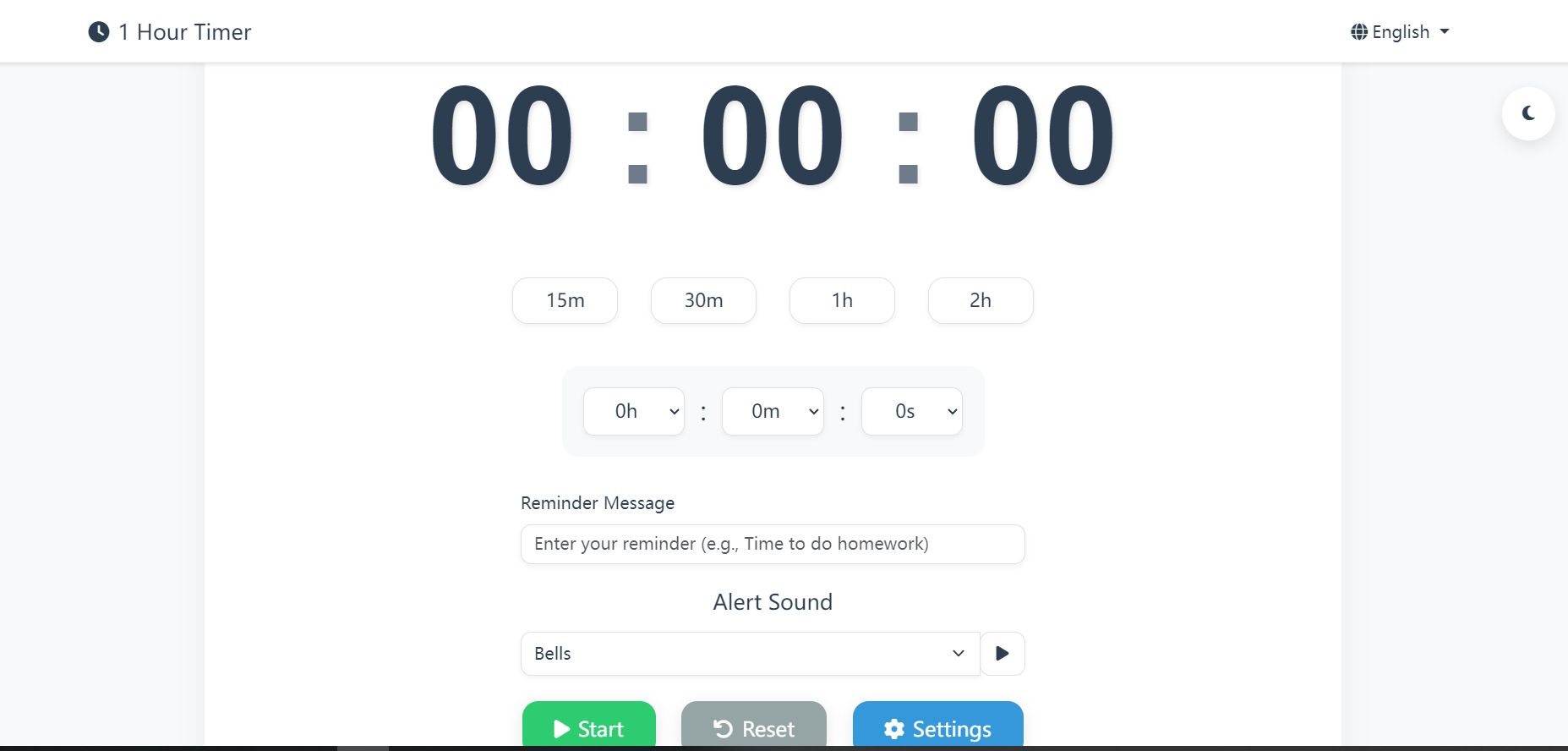 1 Hour Timer: Free online 1 hour timer with customizable alarm sounds ...