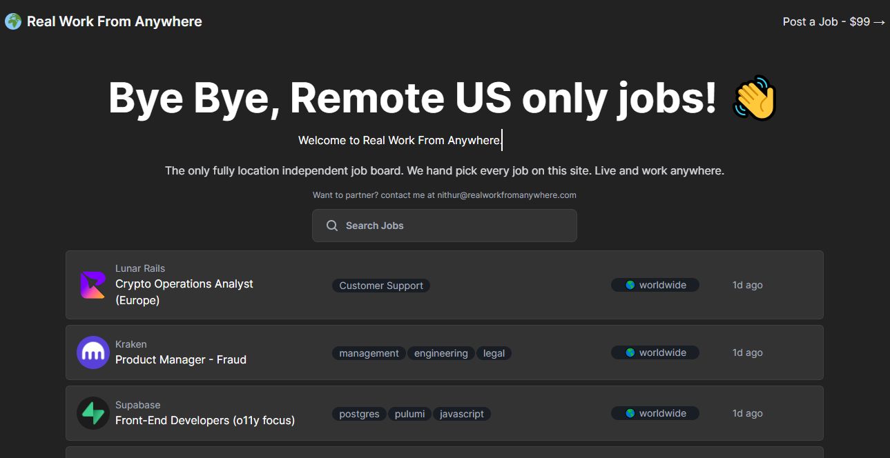 Real Work From Anywhere Alternatives: Top 8 Job Search Services ...