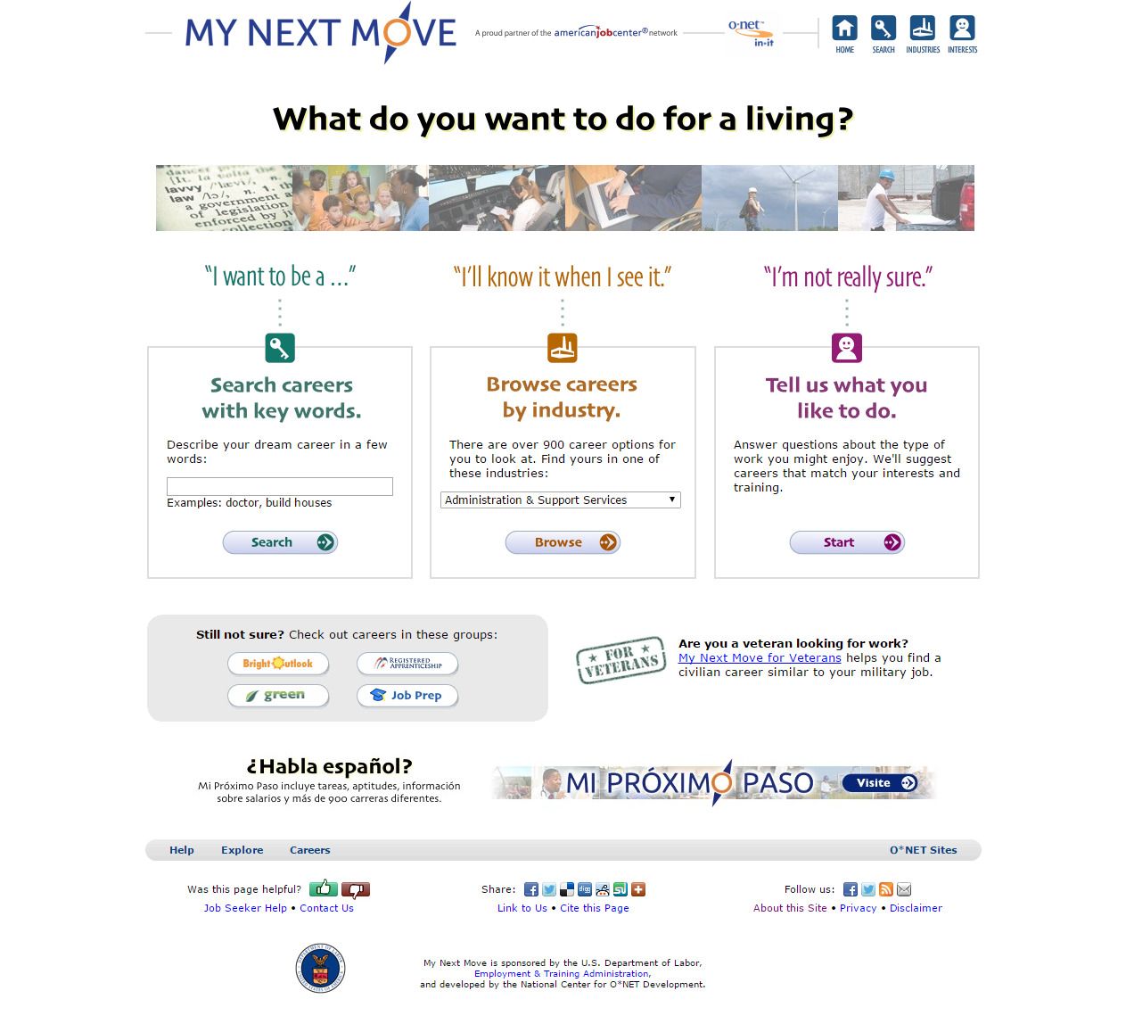 My Next Move Alternatives: Top 10 Job Search Services & Similar ...