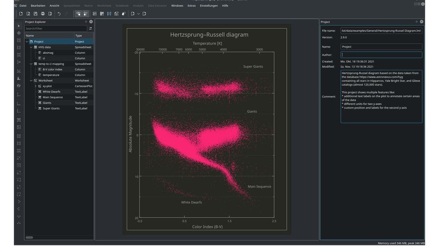 LabPlot: Free, open source and cross-platform Data Visualization and ...