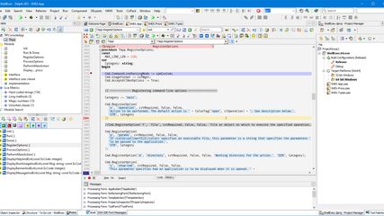Delphi: Integrated development environment based on the Object Pascal ...
