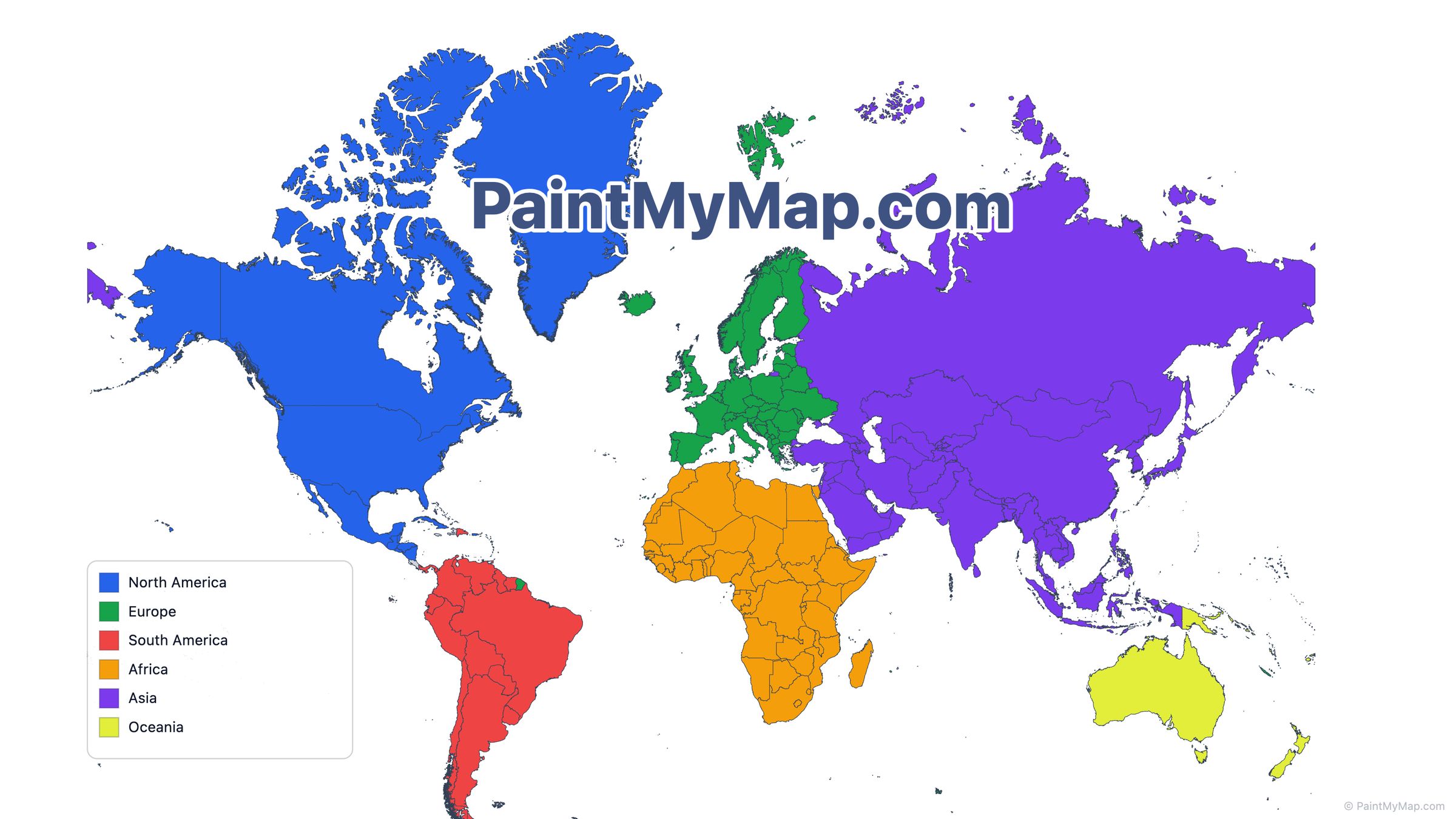 PaintMyMap: A free online tool to create and customize maps. | AlternativeTo