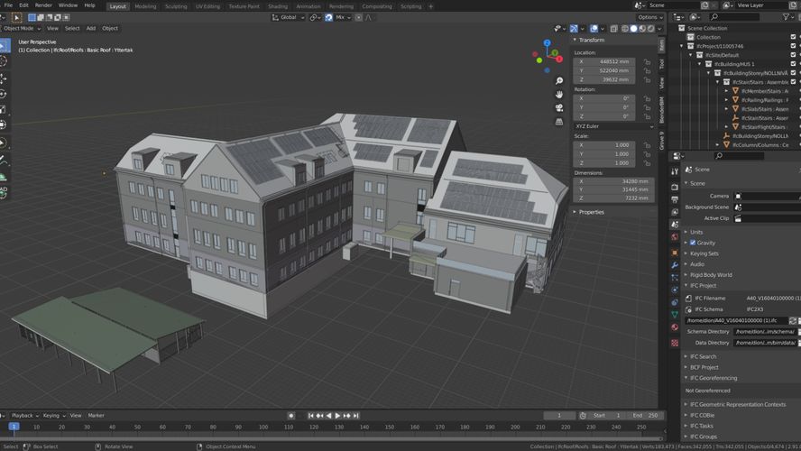BlenderBIM Add-on: An add-on for beautiful, detailed, and data-rich ...