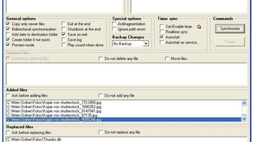 DSynchronize: Stand-alone utility that let | AlternativeTo