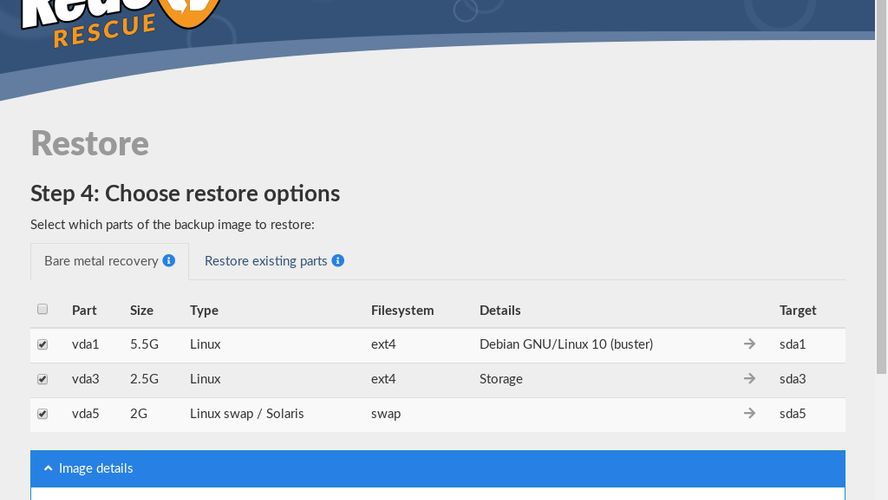 Redo Rescue: Easy-to-use backup and recovery solution that can restore ...