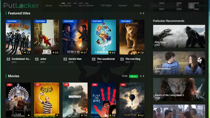 Putlocker App: Https://putlocker.app - is an official Putlocker website ...