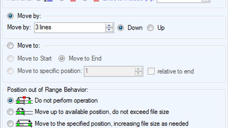Batch Text File Editor: Batch-Notepad that can replace, insert, delete, copy, and move text in ...