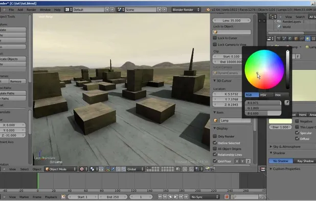 Blender Game Engine: An easy-to-use interactive renderer and game ...