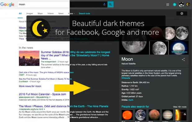 Darkness: Chrome extension that provides beautiful dark themes for ...