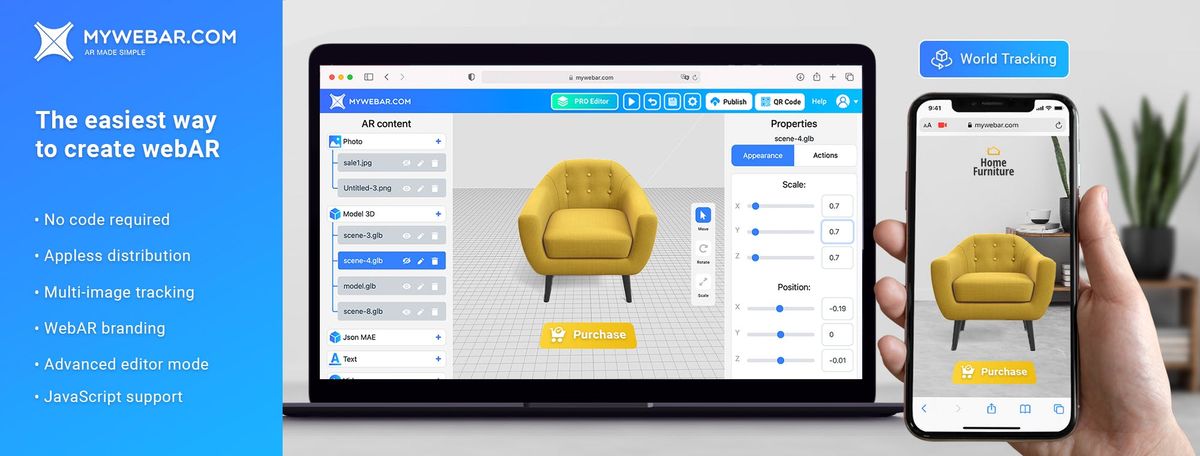 MyWebAR.com: App Reviews, Features, Pricing & Download | AlternativeTo