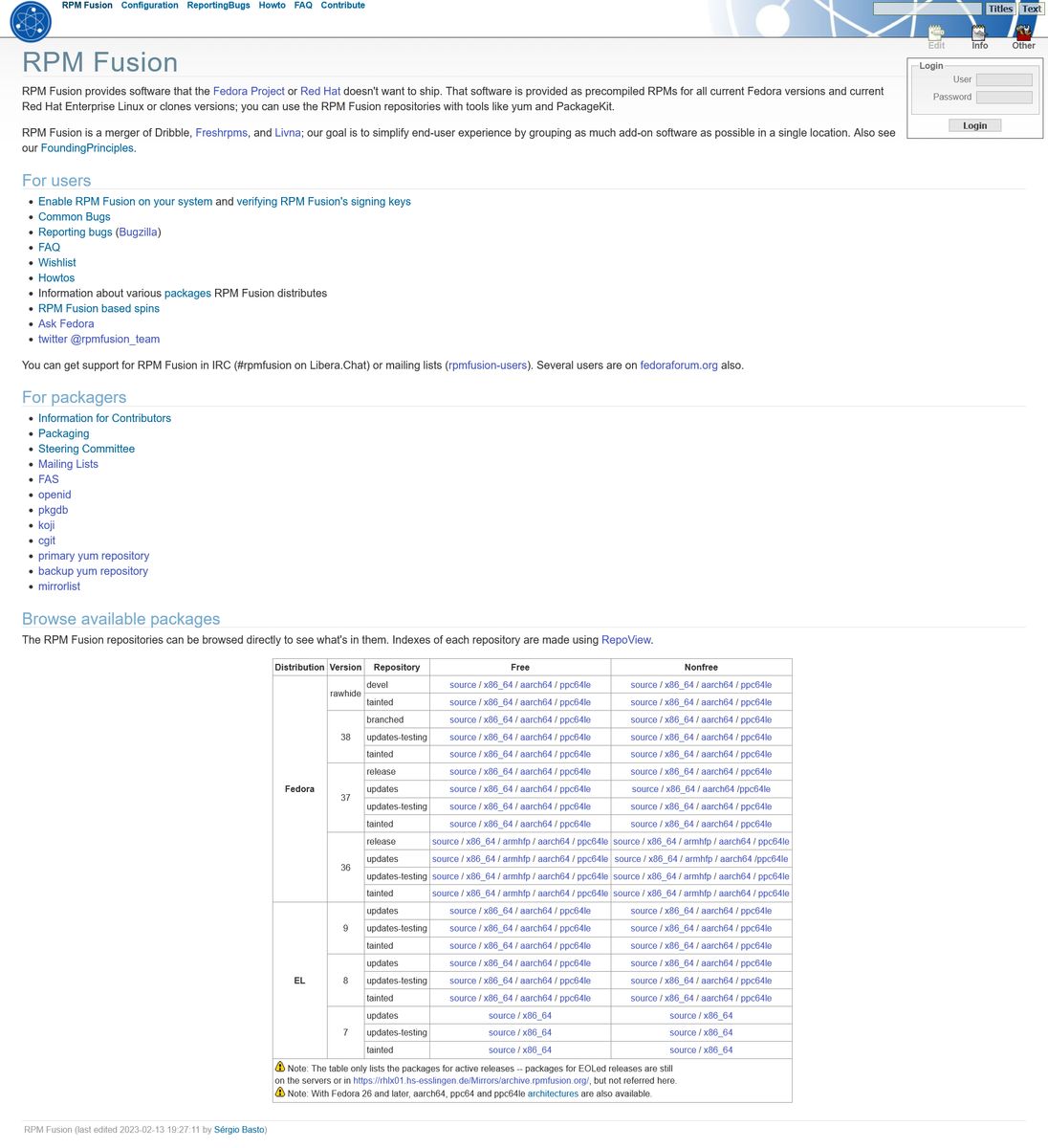 RPM Fusion Alternatives and Similar Software | AlternativeTo