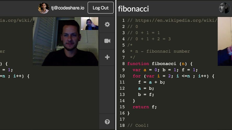 Codeshare: Share Code in Real-time with Developers. | AlternativeTo