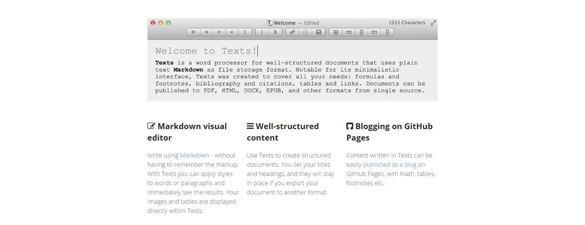 Texts Alternatives: 25+ Text Editors and similar apps | AlternativeTo