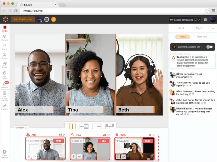 Be.Live Alternatives: Top 20 Live & Video Streaming Apps | AlternativeTo