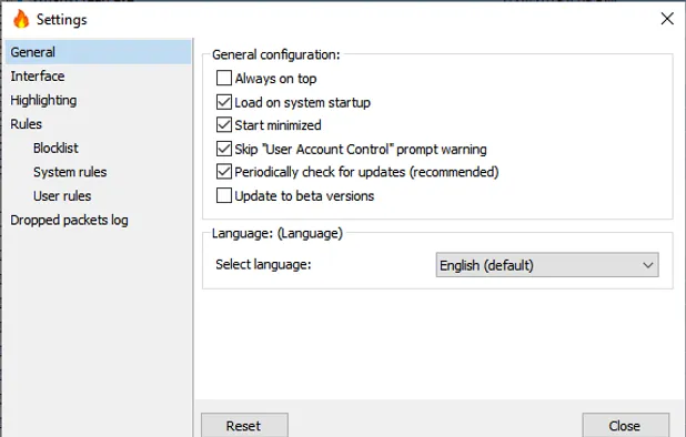 simplewall: Simple tool to configure Windows Filtering Platform (WFP ...