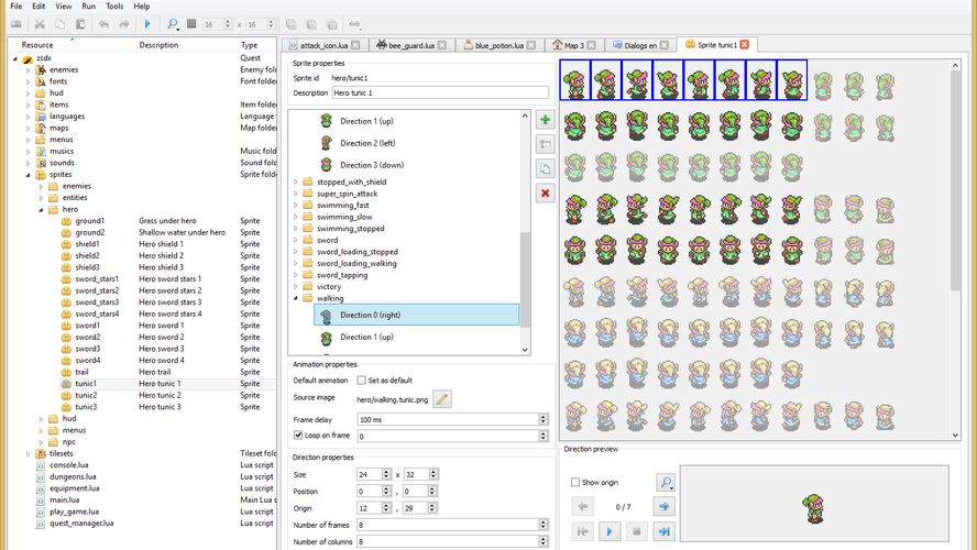 Solarus: Free and open-source Action-RPG game engine, made in C++, with ...